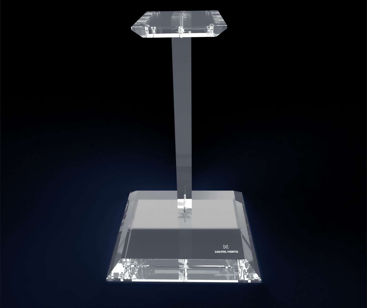 Universal Stands Clear Plexiglass