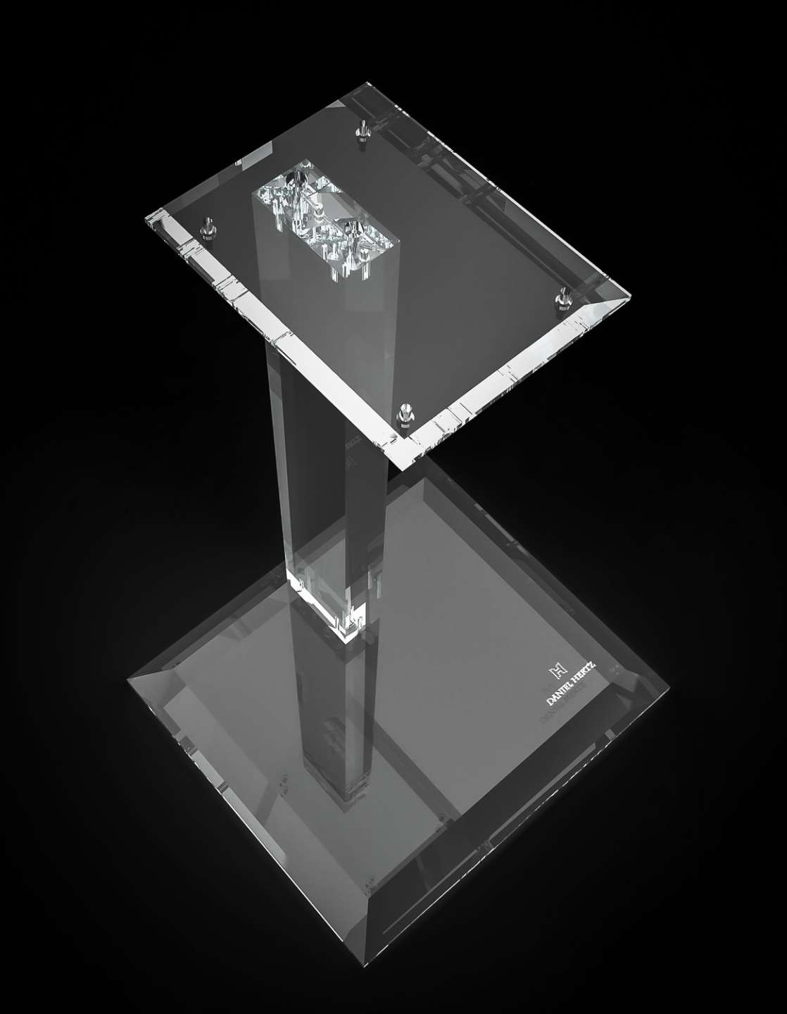 Universal Stands Clear Plexiglass
